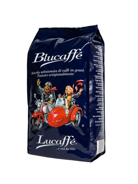 The Lucaffè coffee beans, in the flavors of tradition