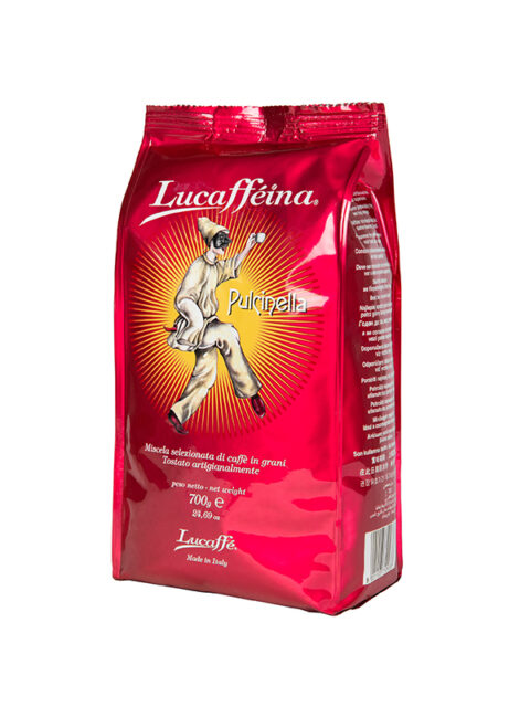 The Lucaffè coffee beans, in the flavors of tradition