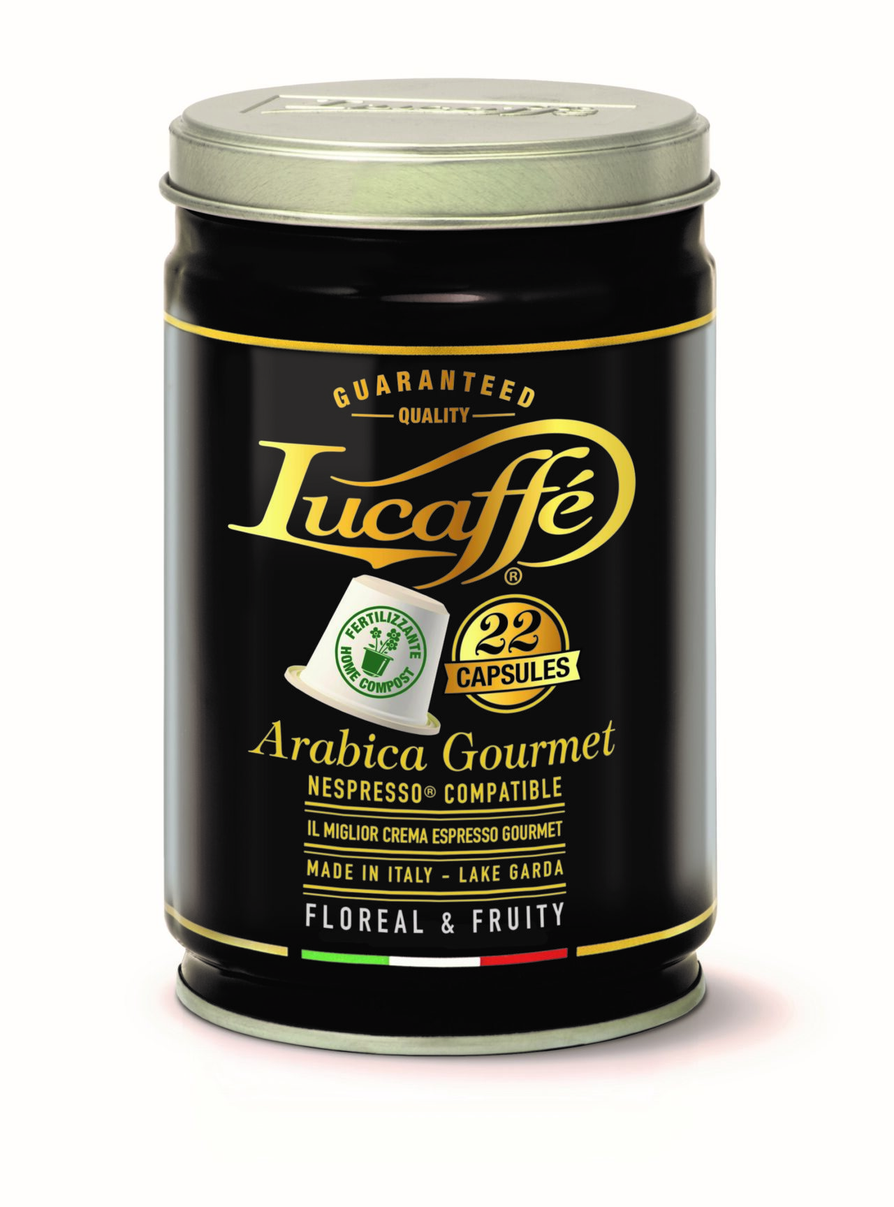 The Lucaffè jar: guarantee of quality and freshness