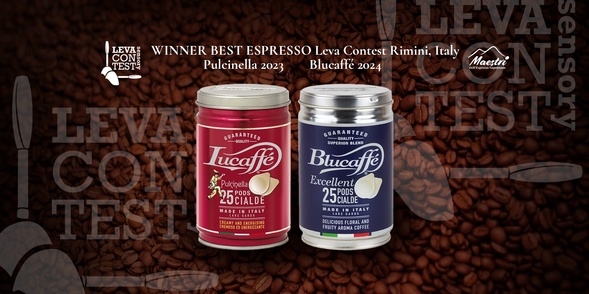 The Lucaffè jar: guarantee of quality and freshness